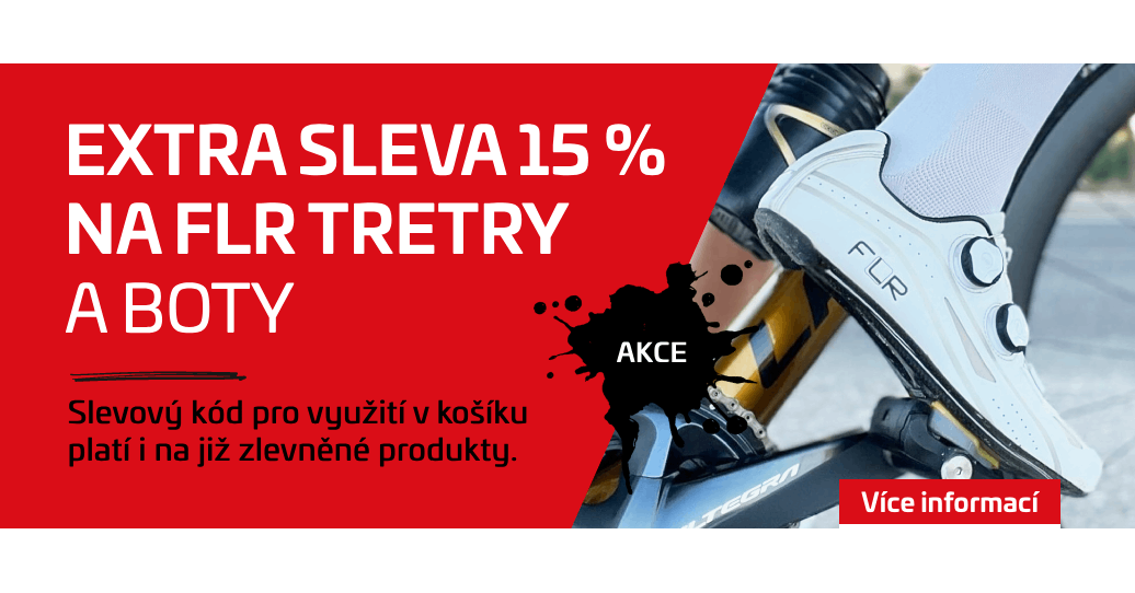 Extra sleva 15 % na FLR tretry a boty na kolo. Platí i pro zlevněné modely | Mojekolo.cz